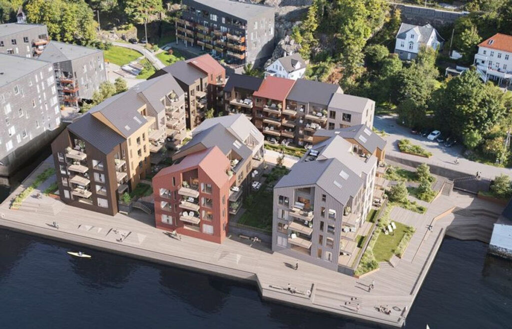 Bygger 77 leiligheter i Sandviken | LAB Entreprenør AS